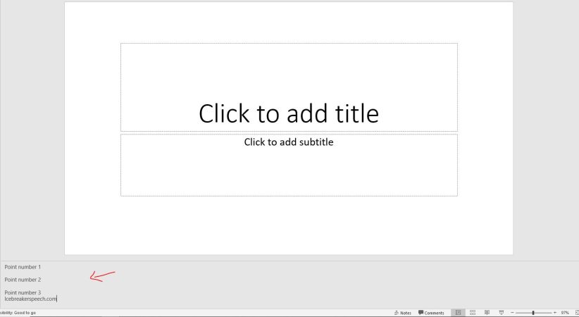 How to Effectively Make use of PowerPoint Speaker Notes